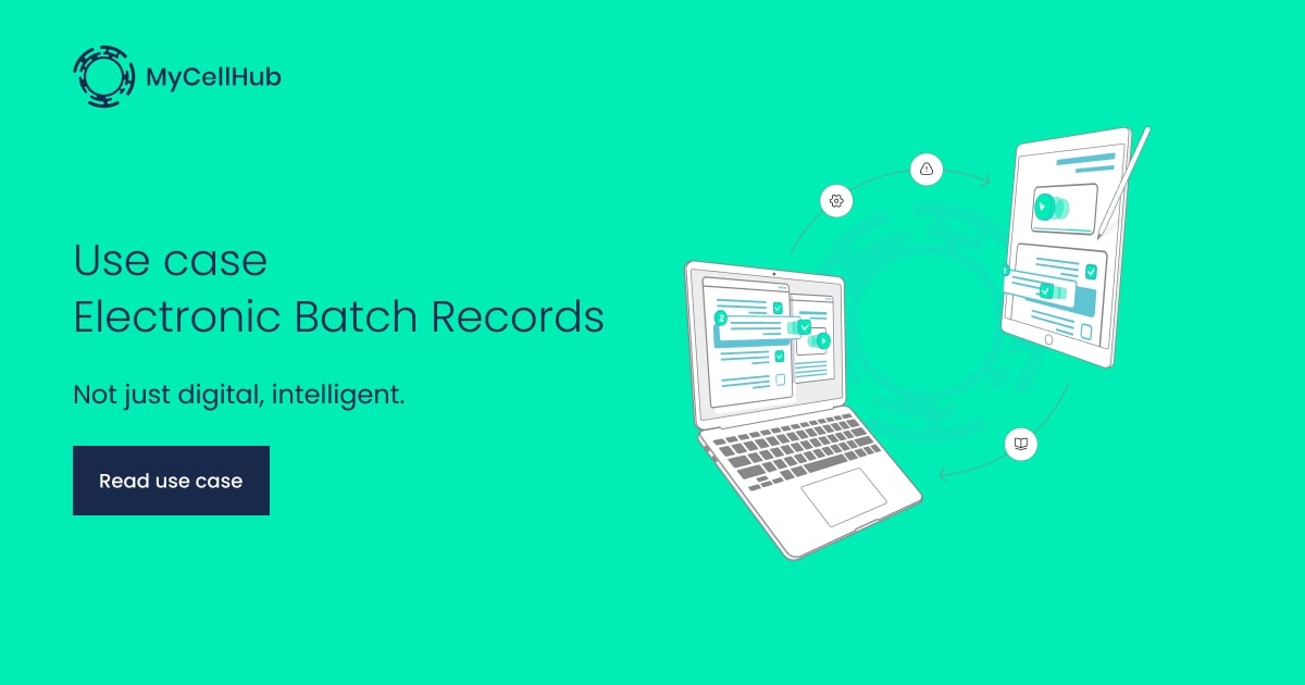 Electronic batch records use case